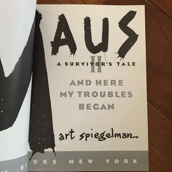 MAUS | Other | Maus Volumes I And Ii Art Spiegelman 986 1991 Banned ...